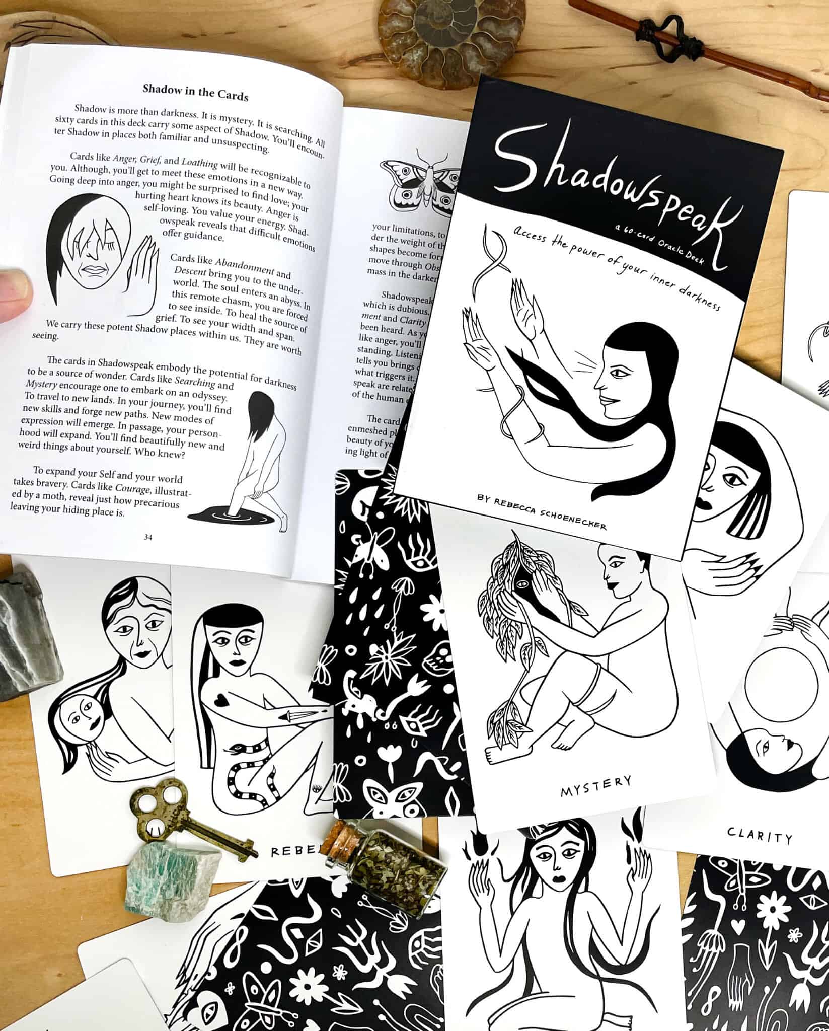 The Shadowspeak Oracle Deck – Rebecca Schoenecker